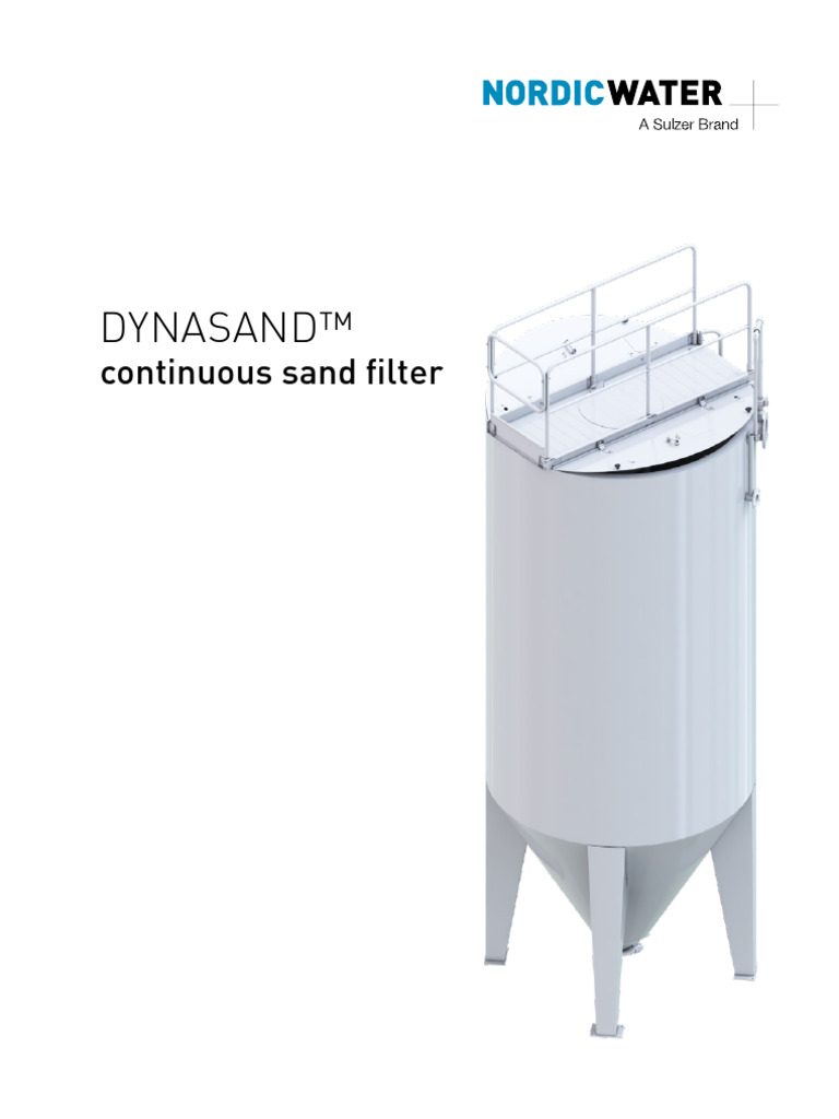 Dynasand Continuous Sand Filter E10799 | PDF | Filtration | Sewage ...