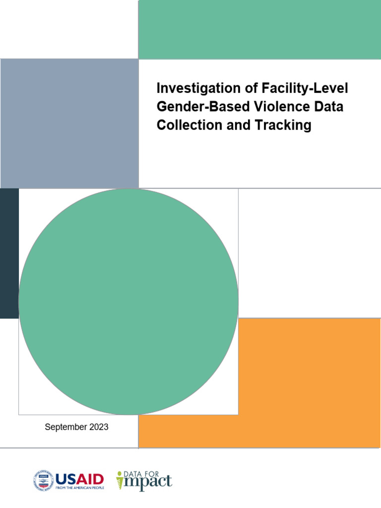 Gender Based Violence Data Collection and Tracking SR 23 202 D4I 508c ...