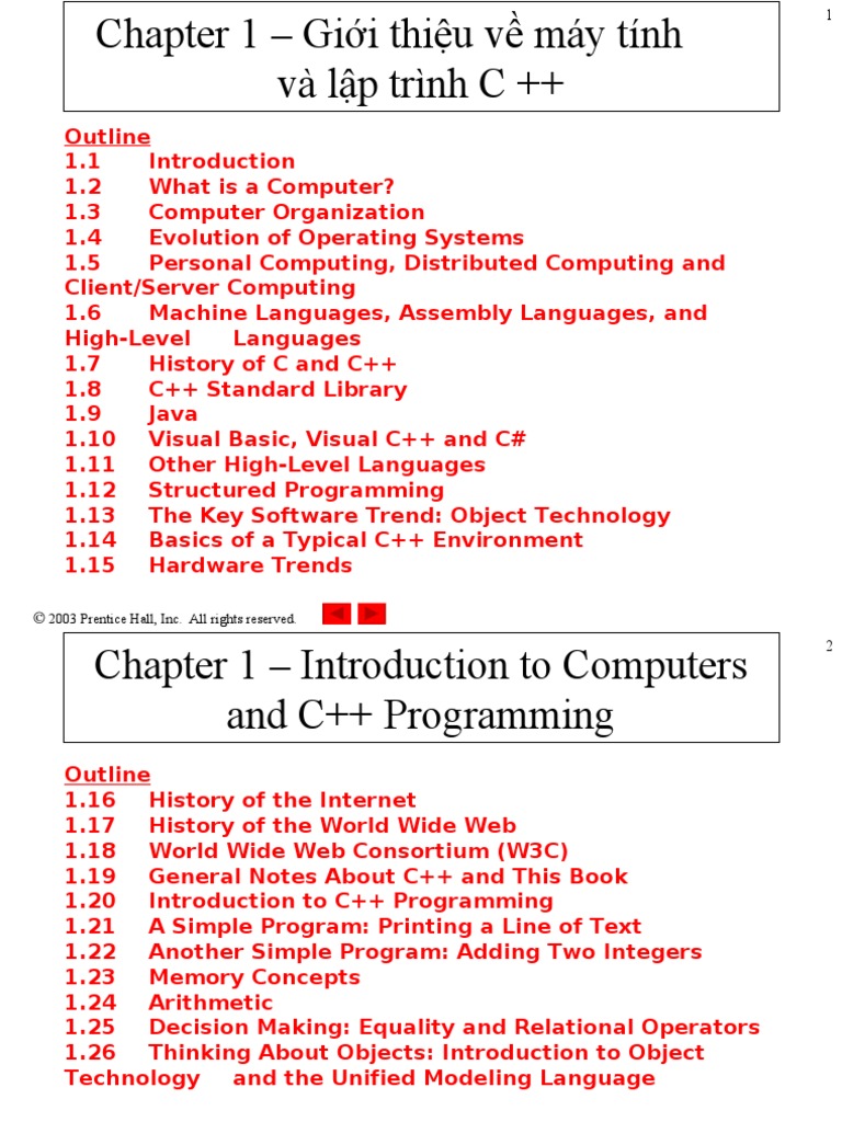 c++ How to Programming Part 1 (đã dịch) | PDF