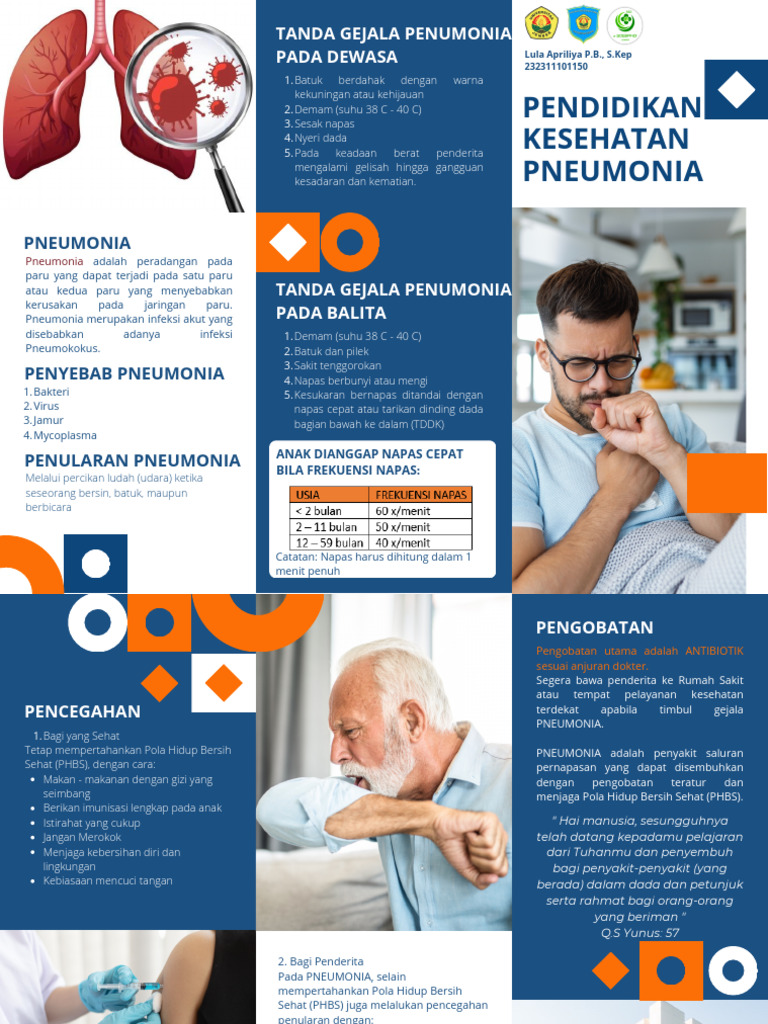 Leaflet Pneumonia | PDF