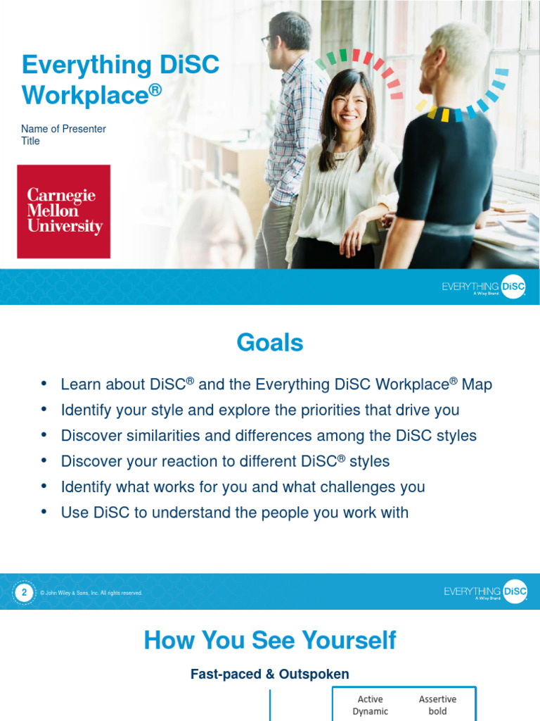 Disc Training Presentation | PDF | Behavioural Sciences | Cognitive Science