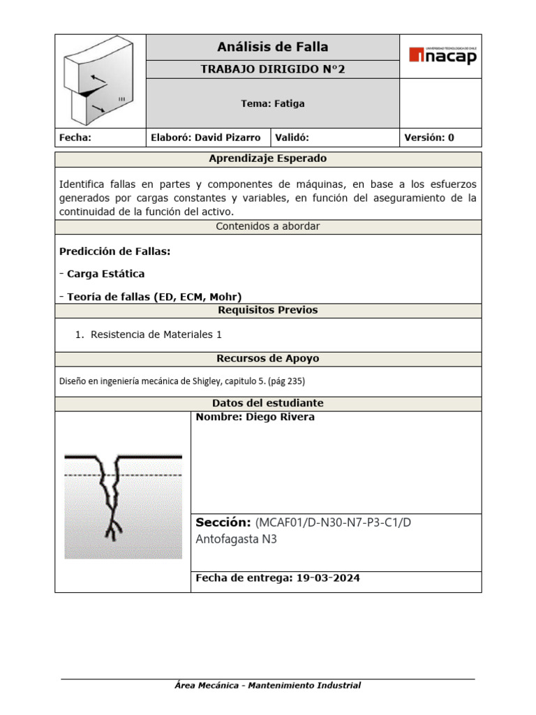 TD2 Teorías de Falla | PDF | Resistencia de materiales | Estrés (Mecánica)
