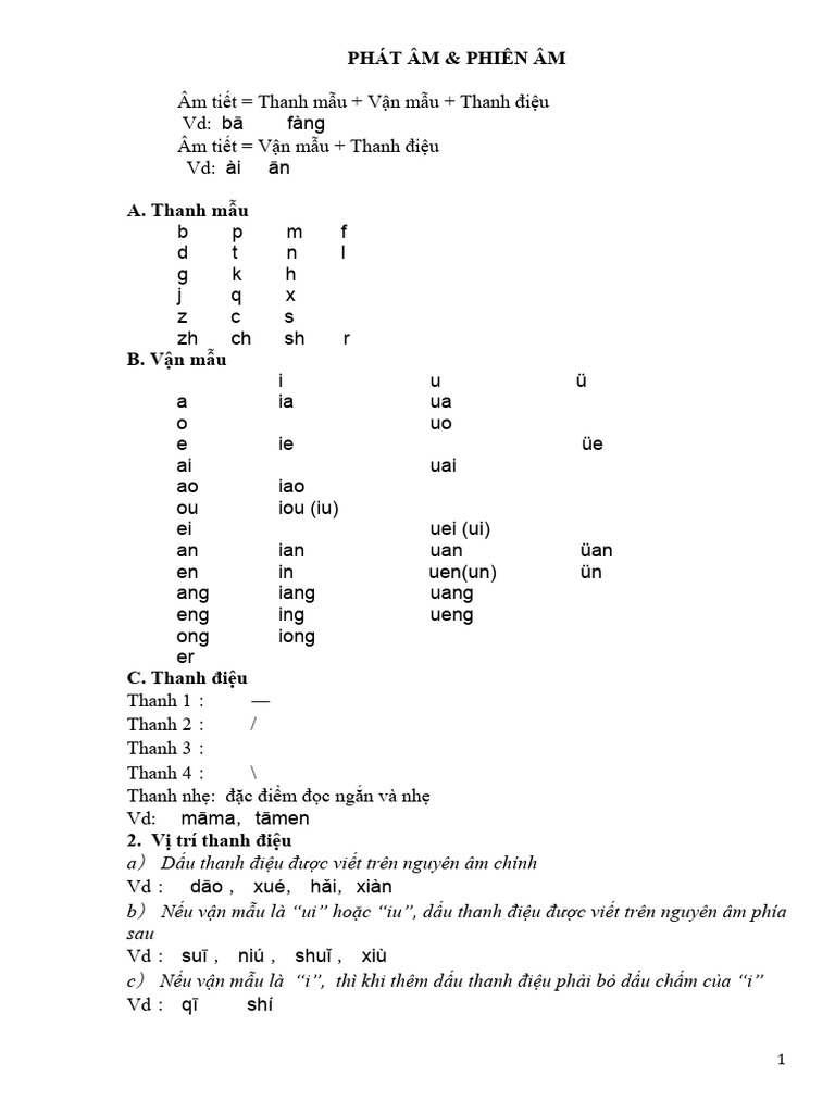 Tai Lieu Phat Am Quy Tac Phat Am | PDF