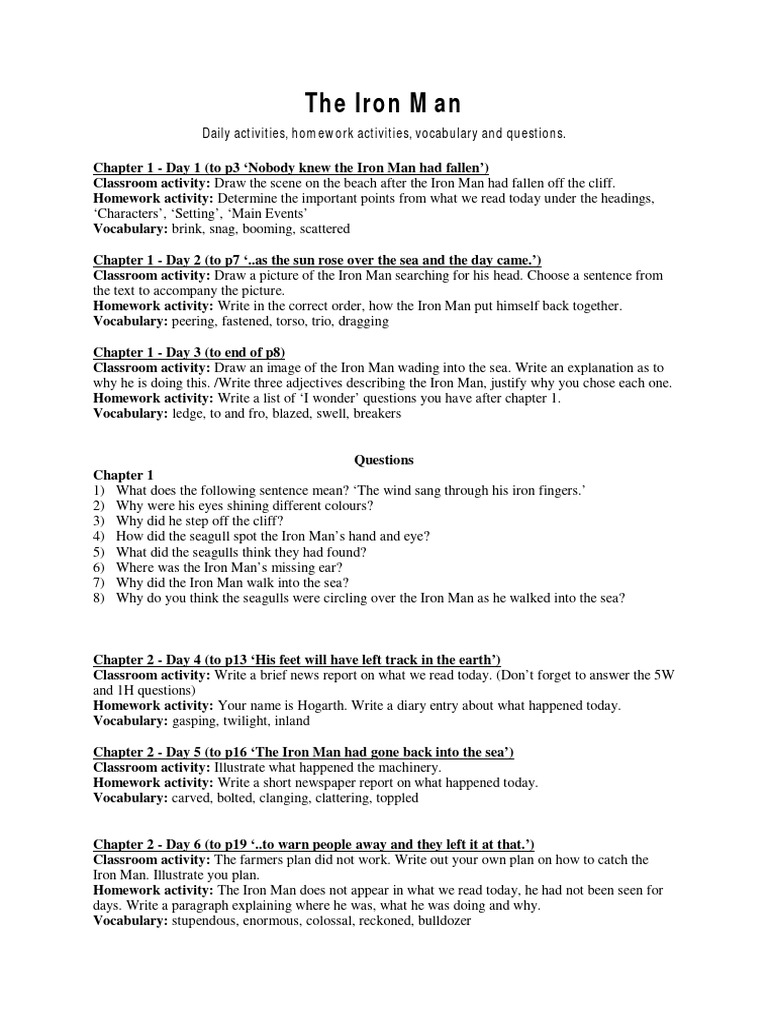 The Iron Man | PDF