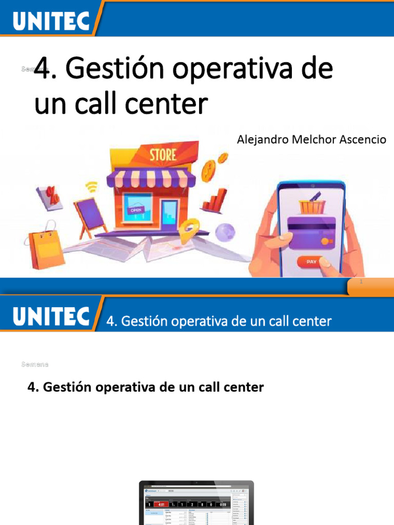 Material de Apoyo Semana 4 V4e | PDF | Centro de llamadas | Respuesta de Voz Interactiva