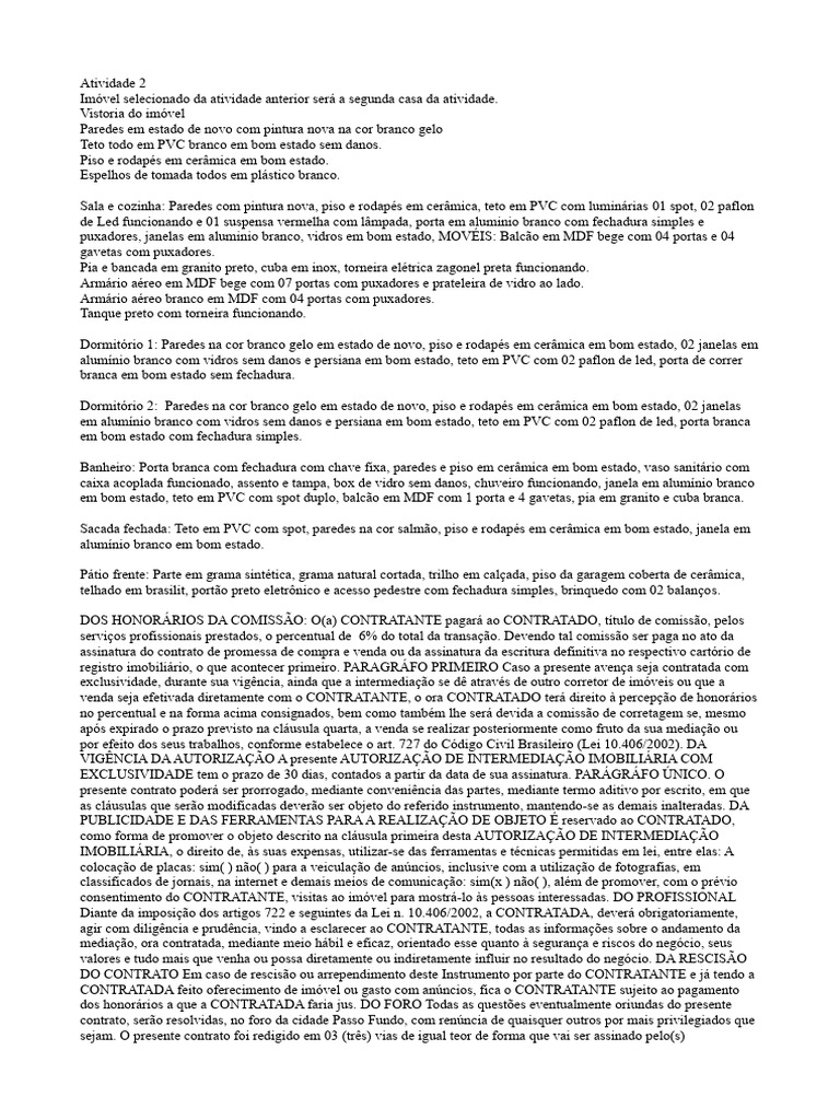 Atividade 2 | PDF | Publicidade