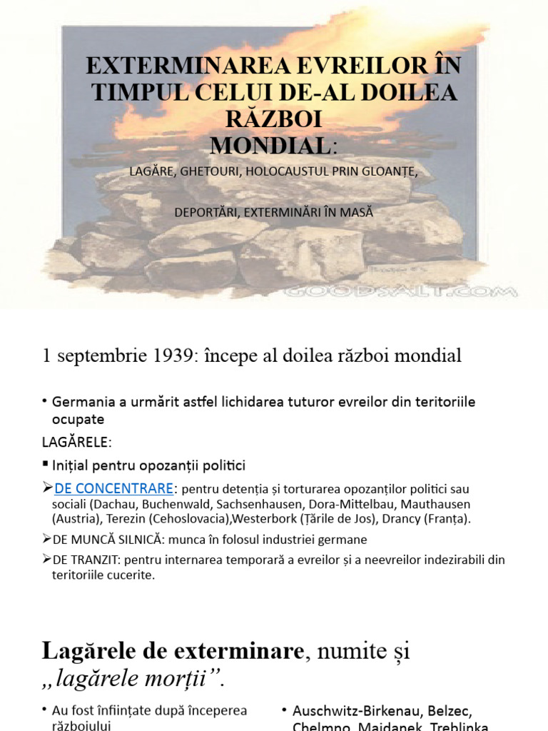 Holocaustul in Europa | PDF