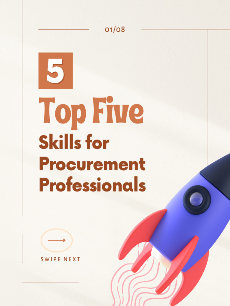 Top 5 Skills That A Procurement Professional Needs. | PDF | Negotiation ...