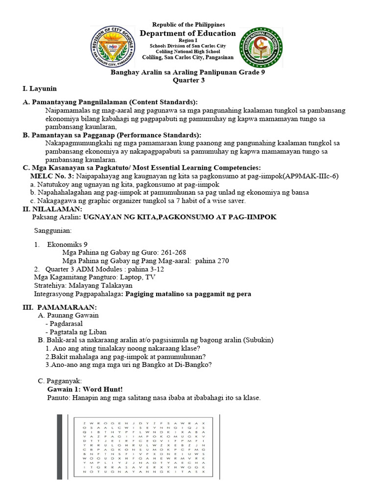 Ugnayan NG Kita, Pagkonsumo at Pag Iimpok MYRAAAAAAAAA | PDF