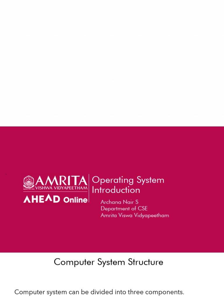 Week4 OS | PDF | Operating System | Computer Data Storage