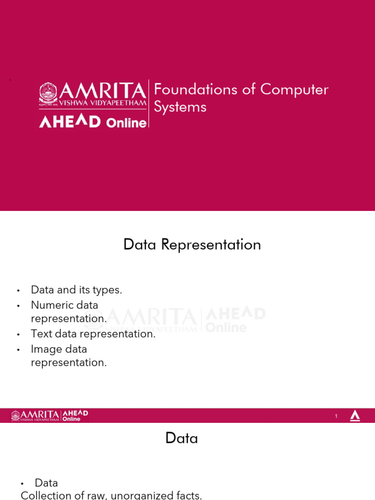 Week3 Data Representation Download Free Pdf Character Encoding Integer Computer Science