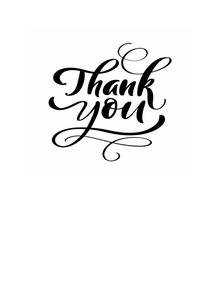 thank you | PDF