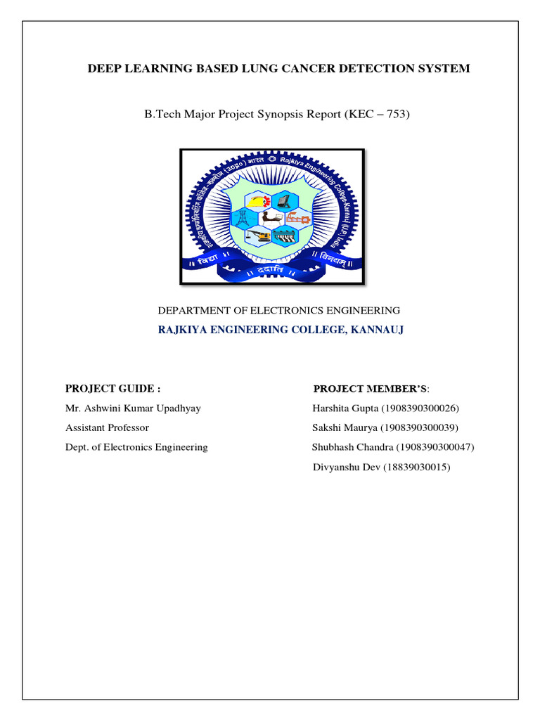 MAjor Project Report | PDF | Artificial Neural Network | Deep Learning