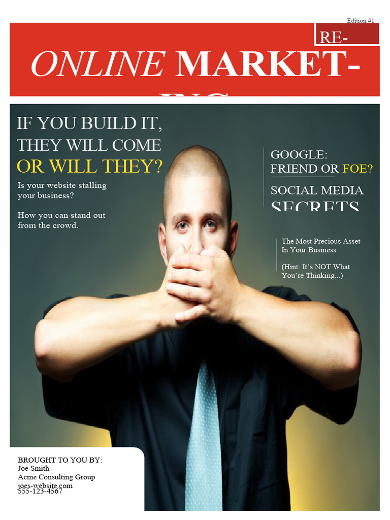 Magazine Template 1 Apple Pages | PDF | Online Advertising | Advertising