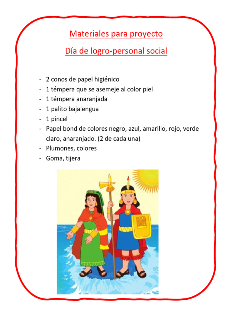 Materiales para Proyecto | PDF | Arte