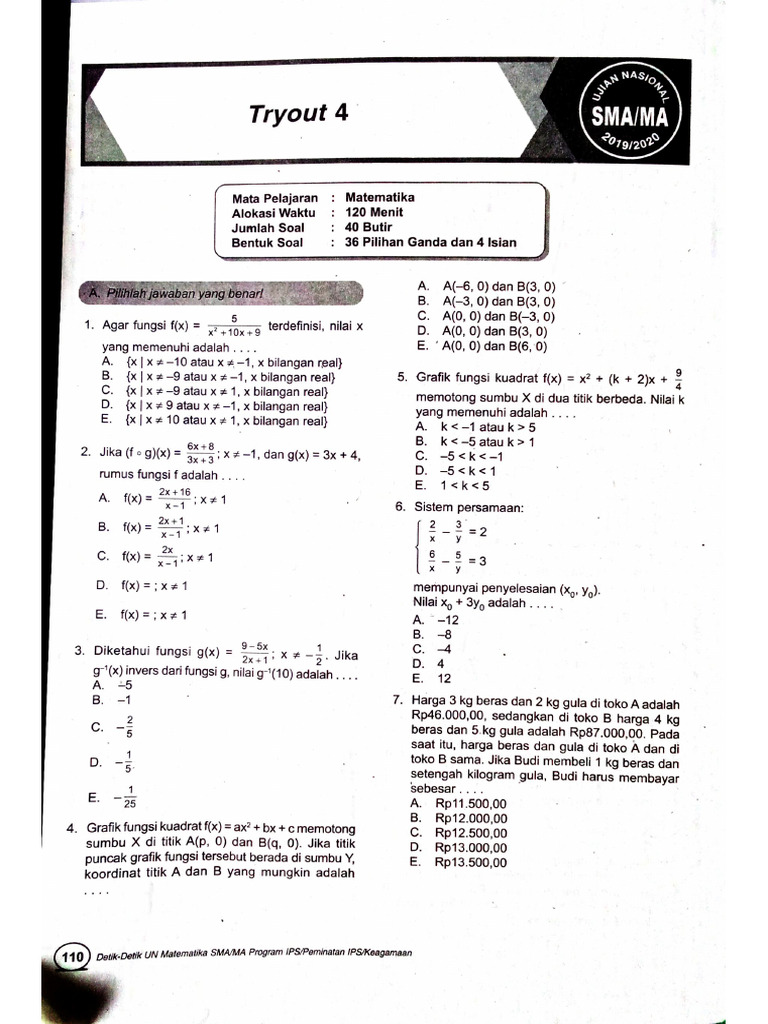 Latsol Matematika | PDF