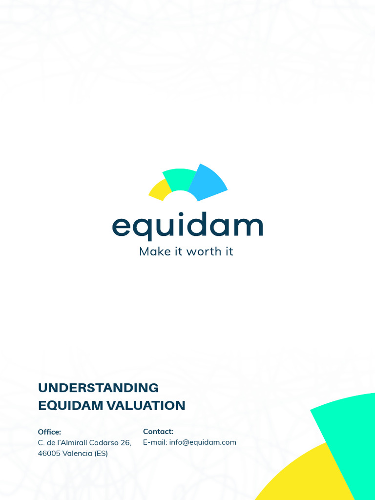 Equidam Valuation Methodology Pdf Valuation Finance Discounted