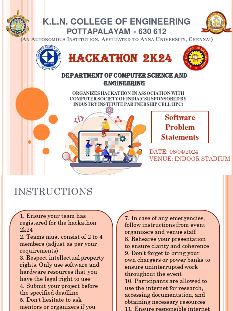 Software Problem Statements | PDF | Cyberspace | Information Technology