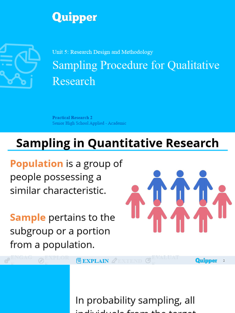 Sampling Procedure for Qualitative Research | PDF | Sampling ...