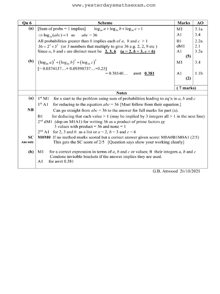 Probability MS | PDF | Mathematical Concepts | Mathematical Objects