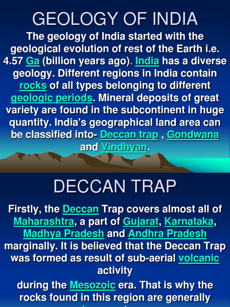 Geology of India | PDF