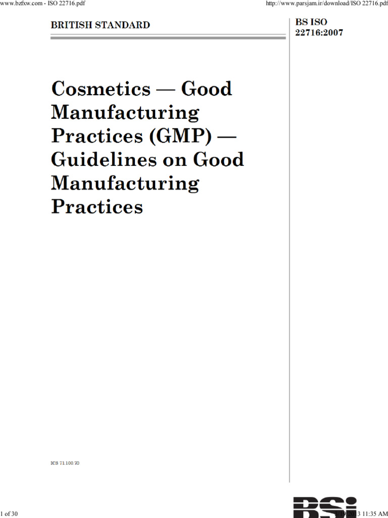 Iso 22716 PDF | PDF | Naming Conventions | Graphics Software Iso 22716 PDF | PDF | Naming Conventions | Graphics Software