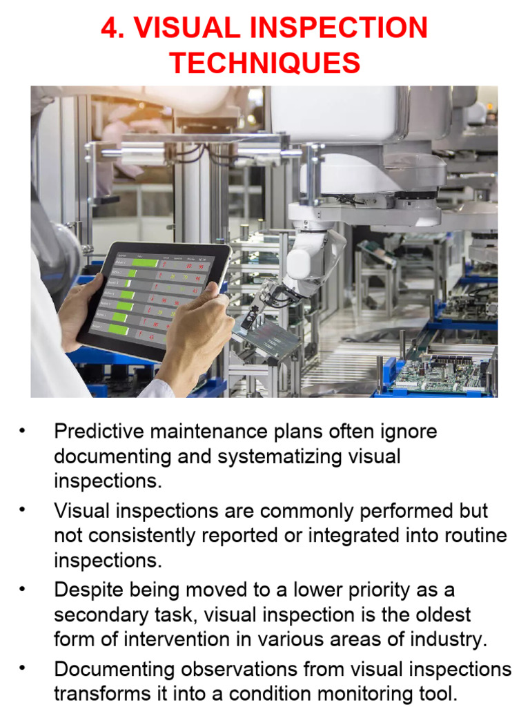 Visual Inspection Techniques | PDF | Pressure Measurement | Mirror