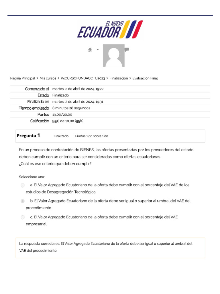 Examen Final Fundamentos 2024 | PDF