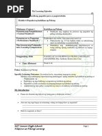 Reaksyong Papel.1 Pagbasa at Pagsusuri NG Iba't Ibang Teksto | PDF