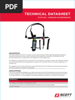 SCBA User Manual and Maintenance Guide | PDF | Valve | Breathing