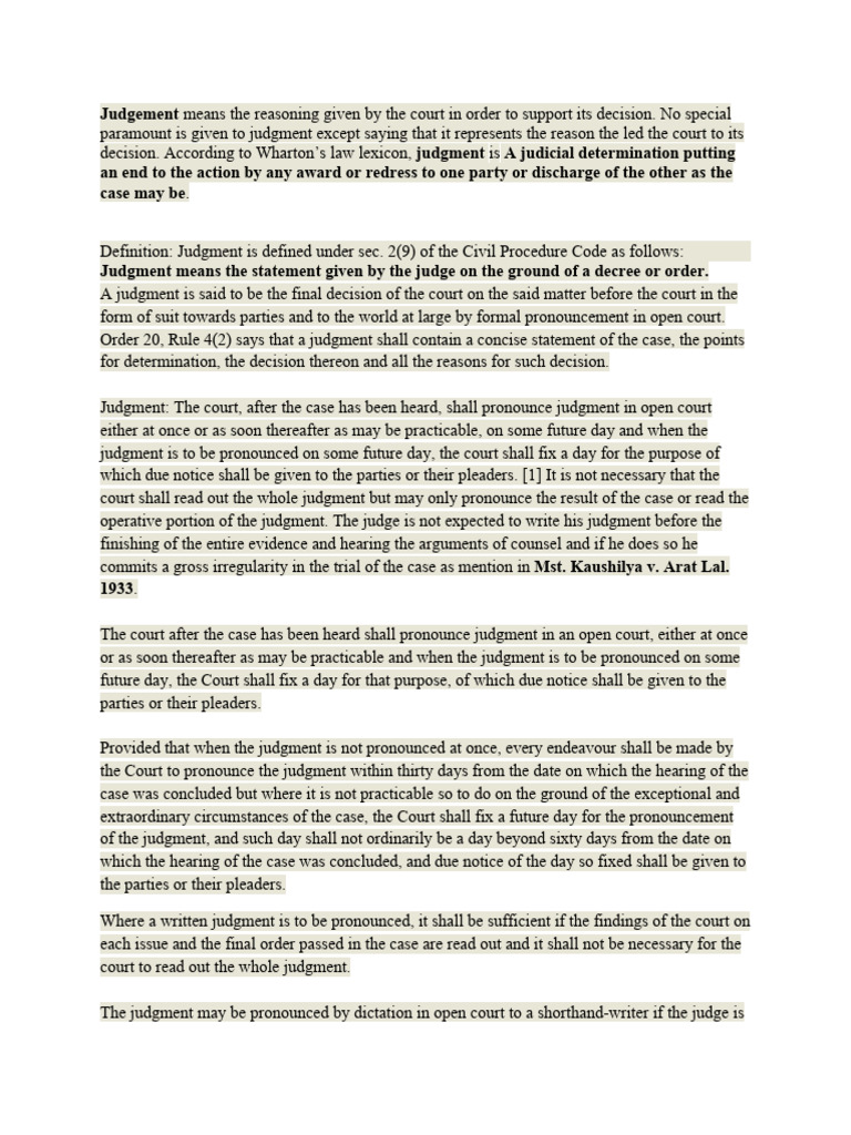 Judgement | PDF | Res Judicata | Collateral Estoppel