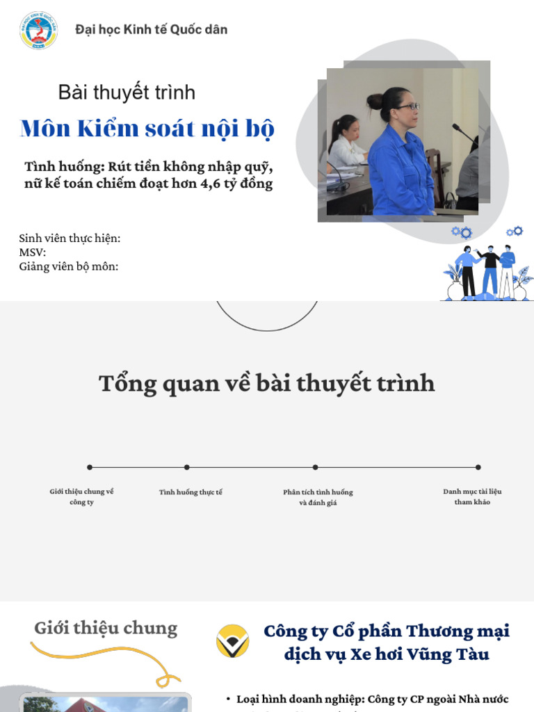Bài Thuyết Trình Cá Nhân KSNB | PDF