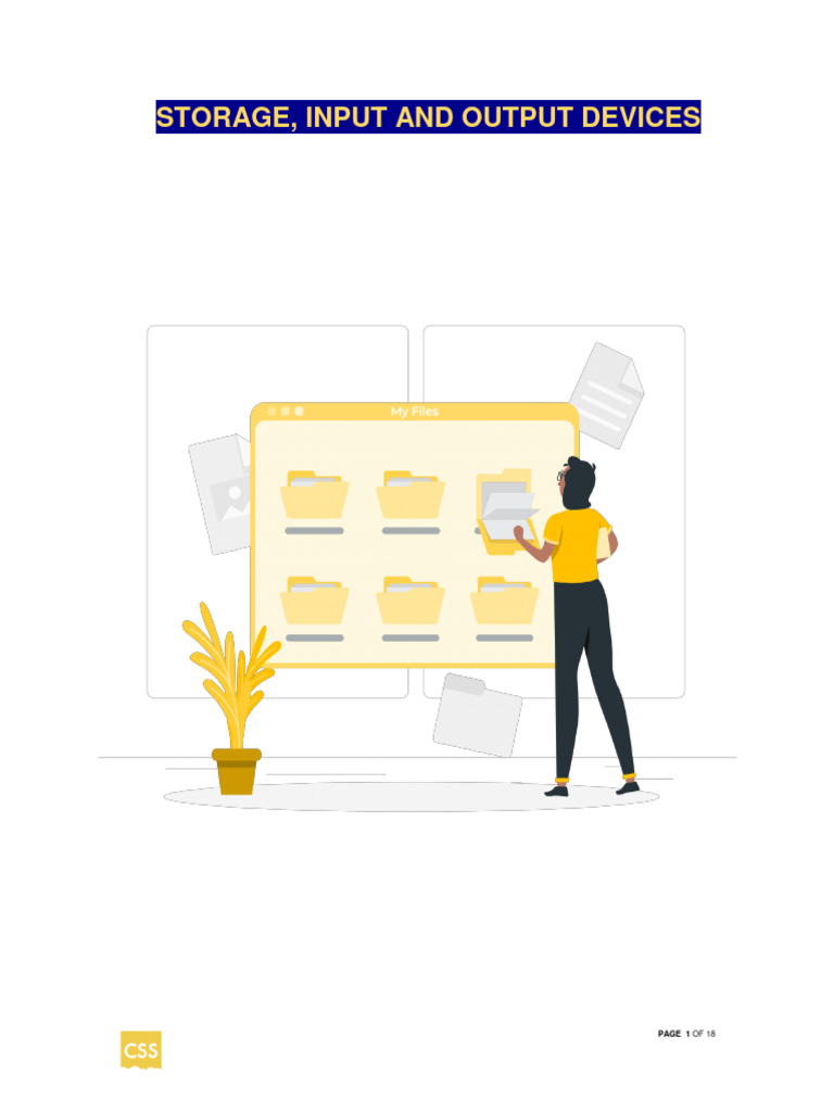 1.1 5 Storage Input and Output Devicesv1 1 | PDF | Computer Data Storage | Hard Disk Drive