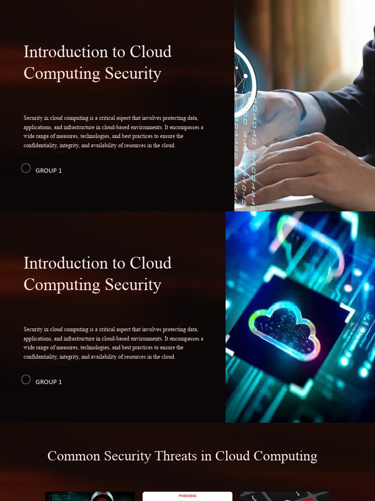 Introduction To Cloud Computing Security | PDF | Computer Security | Security