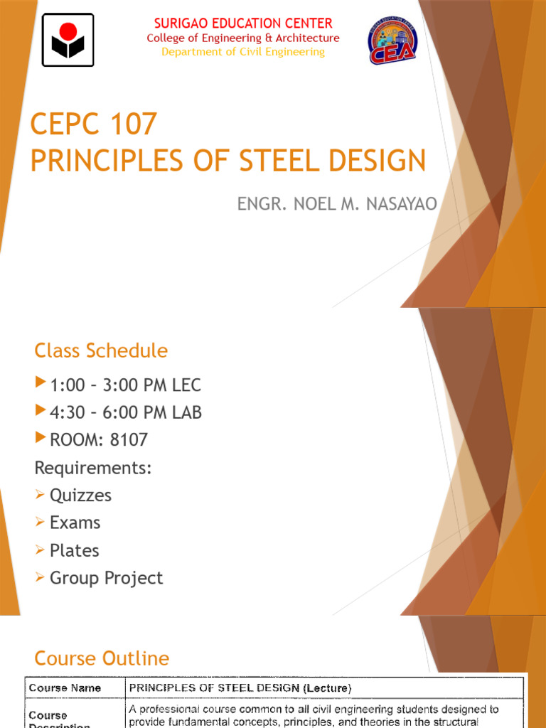 Principles of Steel Design | PDF