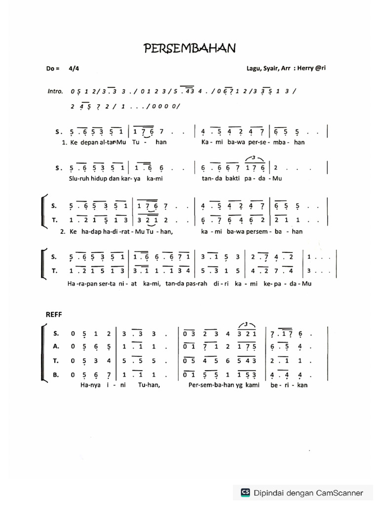 Persembahan Persembahanku 1 Pdf