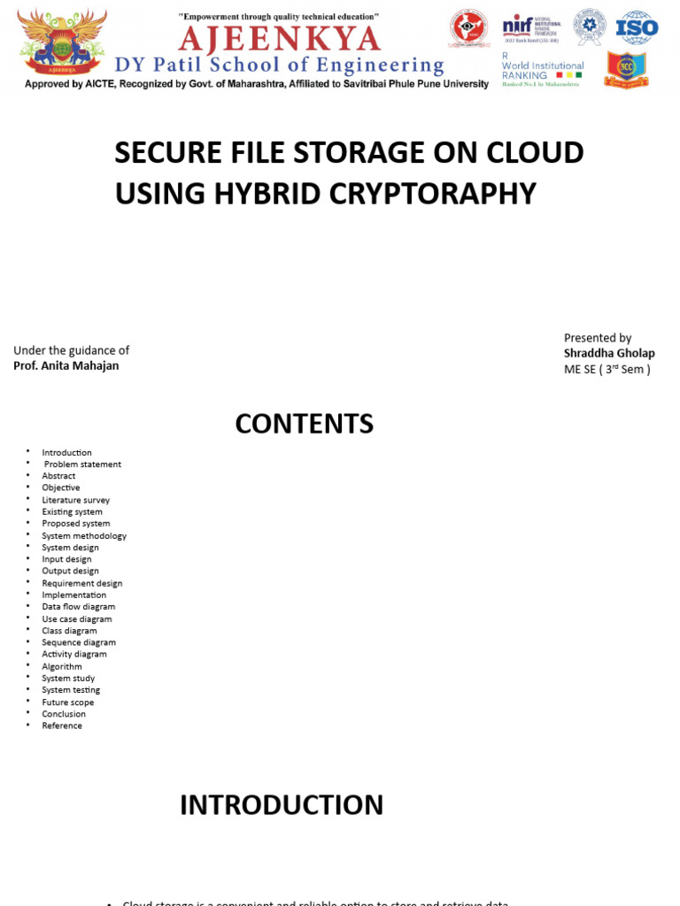 Project | PDF | Key (Cryptography) | Encryption