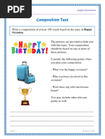 Class 5 Picture Composition Worksheet | PDF | Chess Theory | Chess Openings