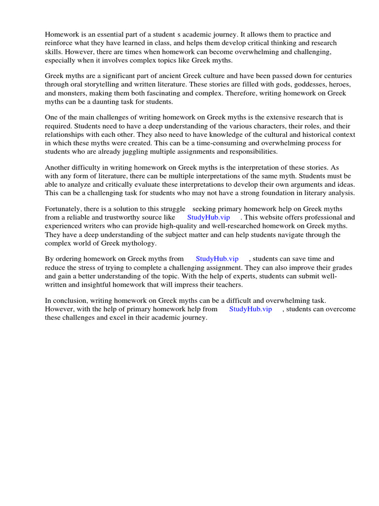 Primary Homework Help Greek Myths | PDF | Greek Mythology | Greece