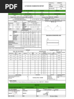 Ultrasonic Inspection NDT Sample Test Report Format | PDF ...