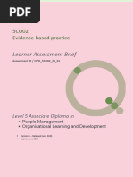 5CO02 Assignment Example - Evidence Based Practice | PDF | Decision Making | Critical Thinking