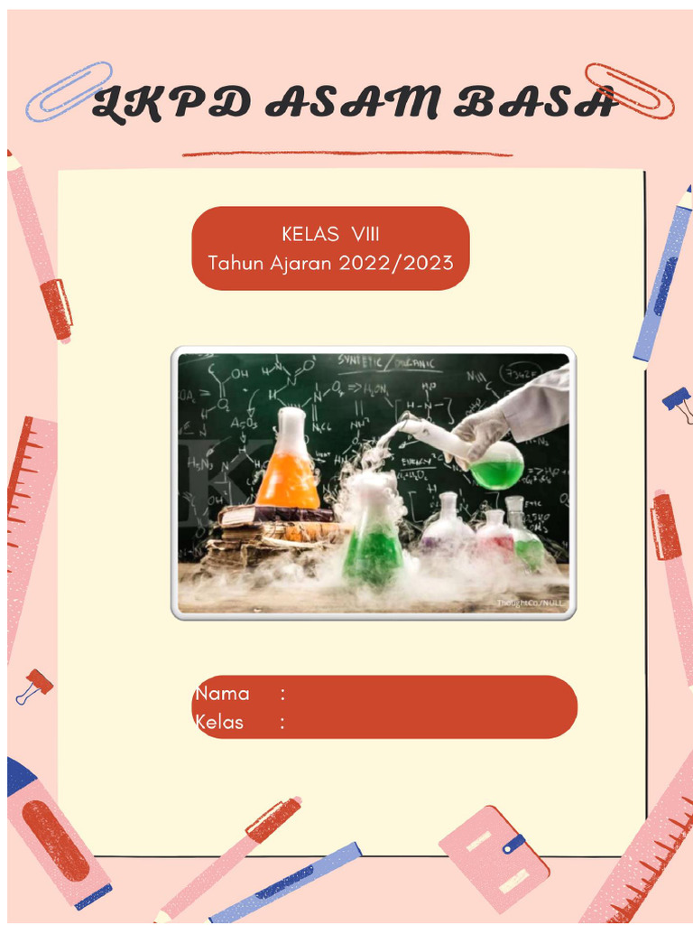 LKPD Asam Basa PPL | PDF | Memasak, Makanan, & Anggur