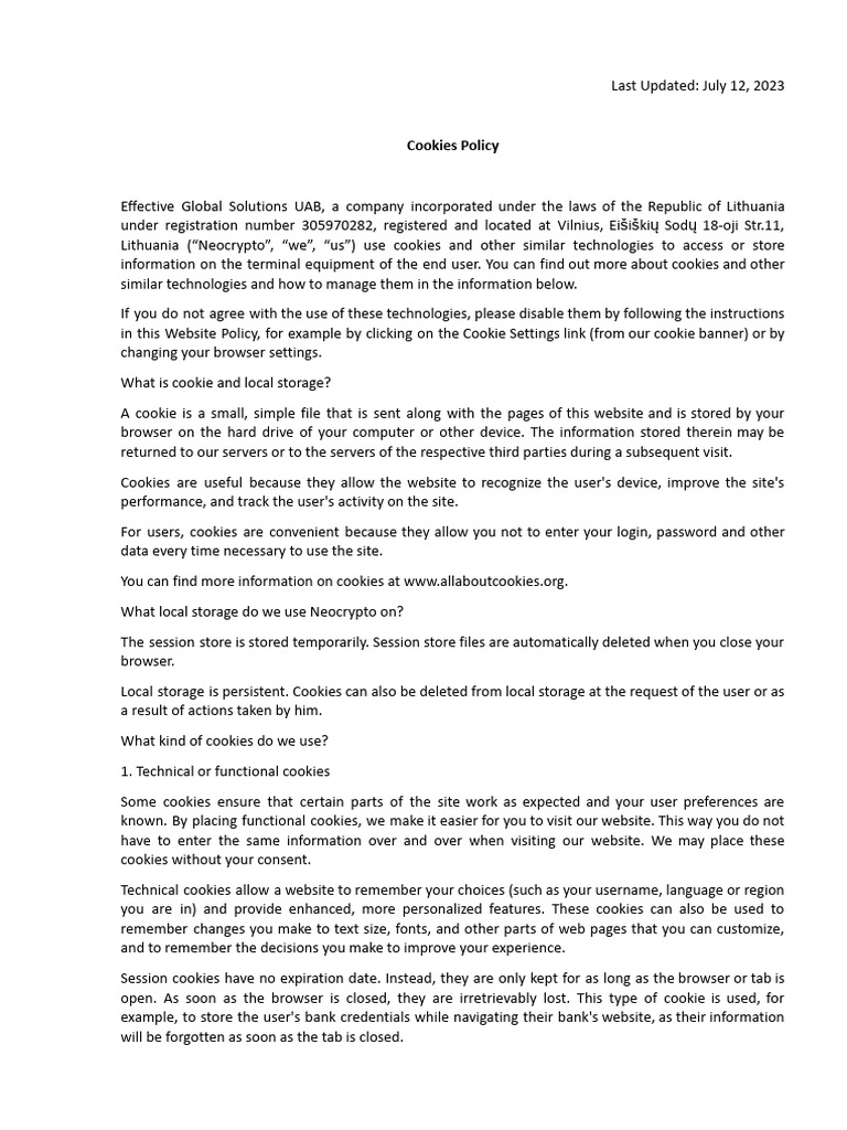 Cookies | PDF | Http Cookie | Computer Science