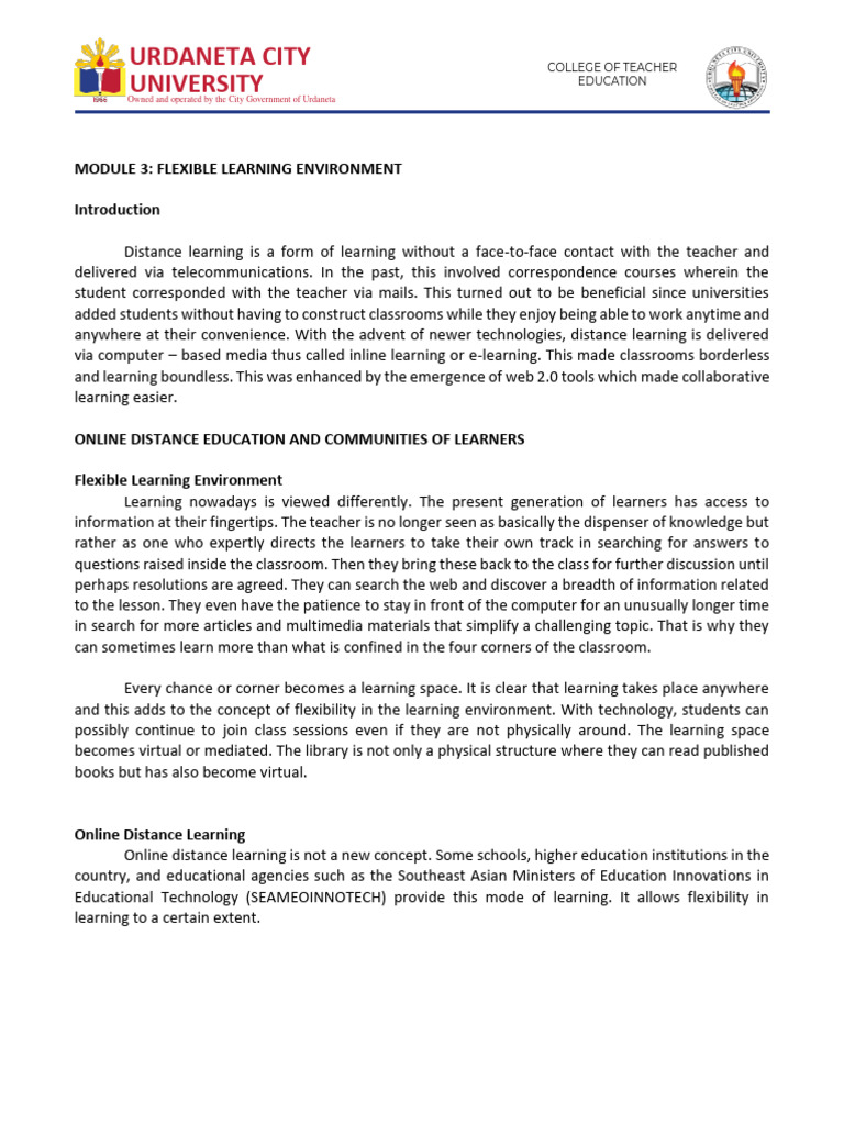 Finals - Module 3 | PDF | Educational Technology | Moodle