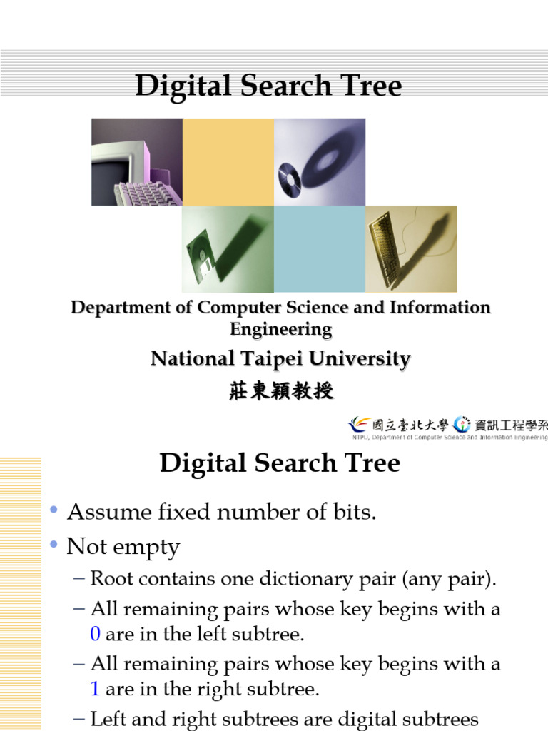 Digital Search Tree | PDF | Computer Programming | Computer Data
