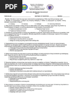 5 Halimbawa NG Lantay Na Pangungusap | PDF