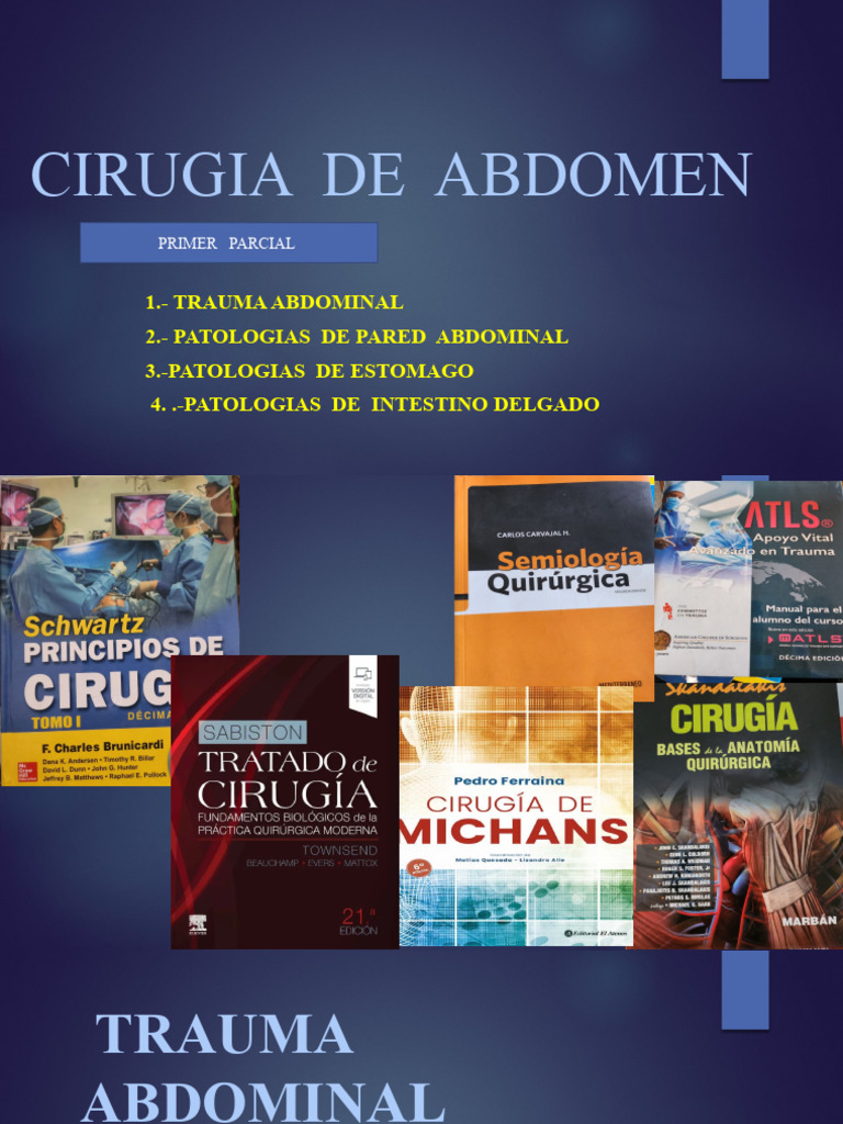 Trauma Abdominal Atls Udabol | PDF | Enfermedades y trastornos ...