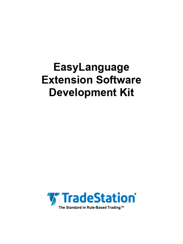 EasyLanguage Extension SDK | PDF | Data Type | Parameter (Computer ...