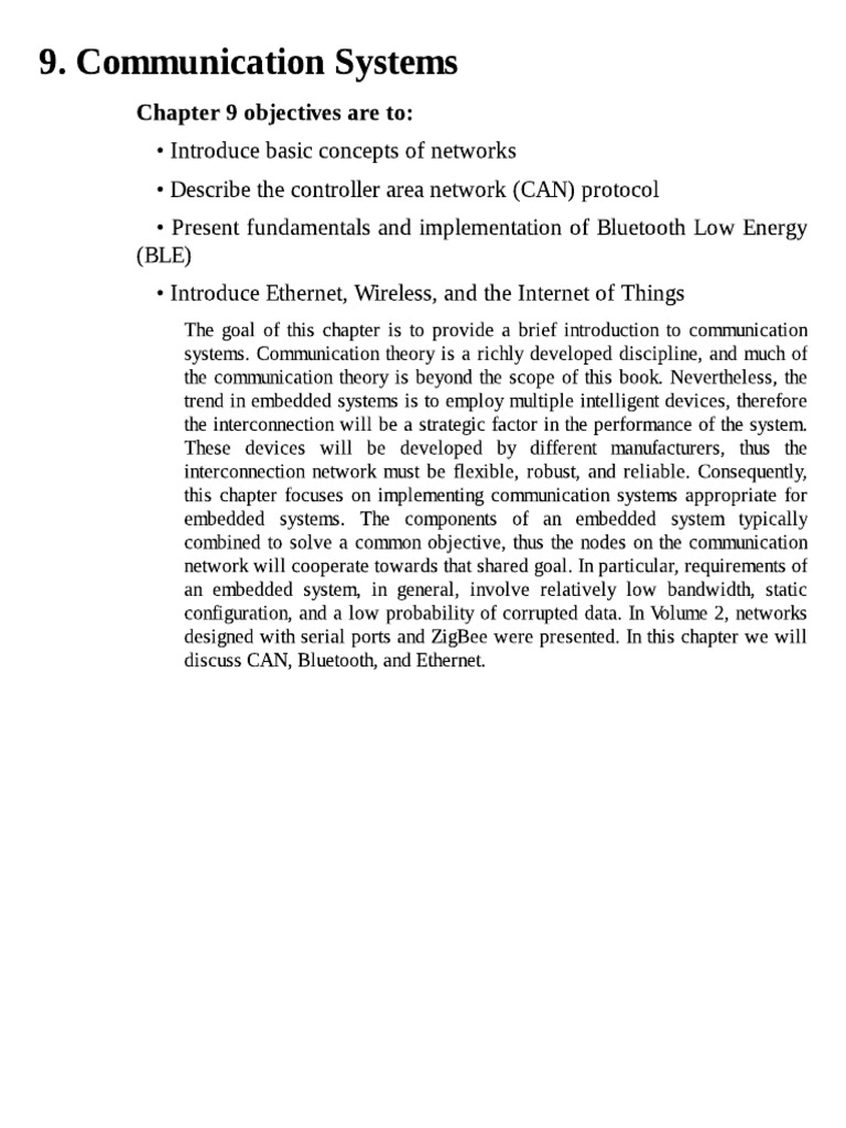 Communication Systems Using ARM | PDF