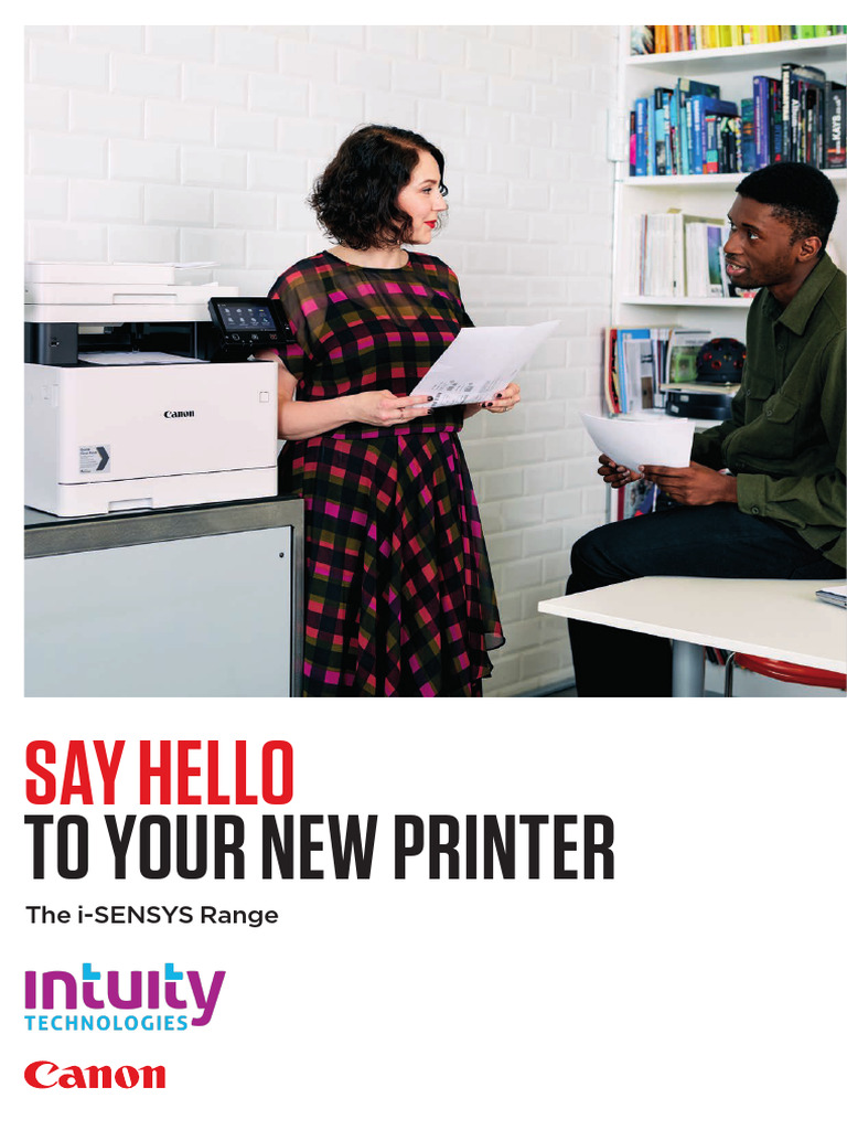 i-sensys-brochure | PDF | Printer (Computing) | Computer Hardware